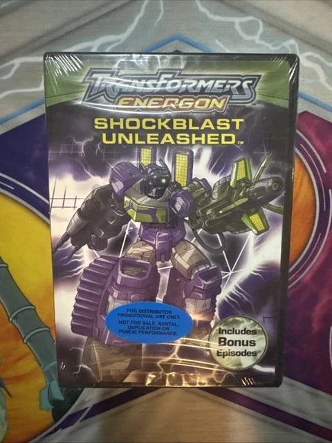 TRANSFORMERS: ENERGON - Shockblast Unleashed (DVD, 2005) Animated TV Show $15.00 - PicClick CA