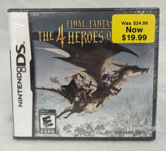 FINAL FANTASY: THE 4 Heroes of Light (Nintendo DS) Square Enix neuf ...