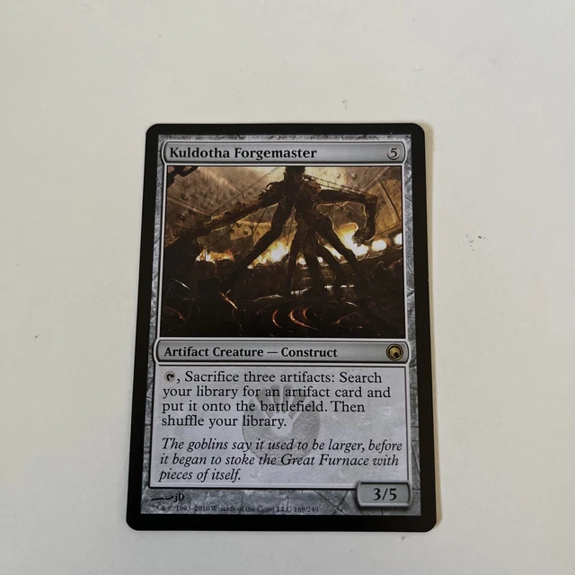 MTG KULDOTHA FORGEMASTER Cicatrices de Mirrodin 169/249 Régulier Rare ...