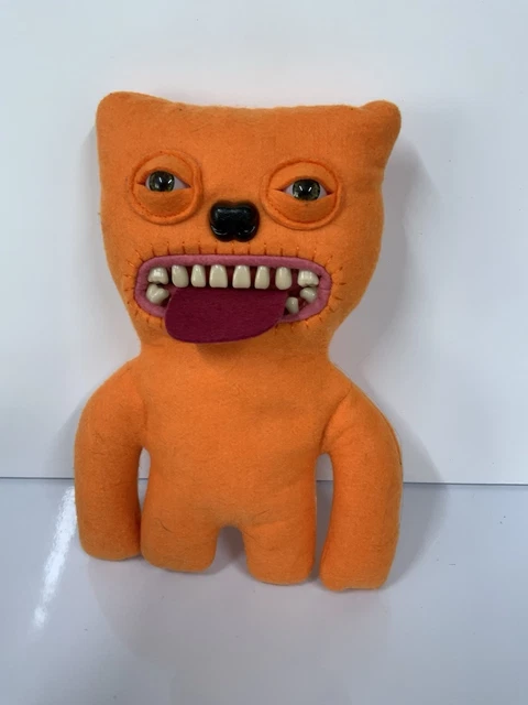 FUGGLER FUNNY UGLY Monster Orange Sire Blench Felt Monster Plush Toy No ...