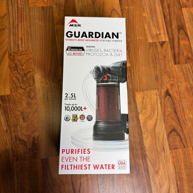 MSR® GUARDIAN PURIFIER, preisgekrönter Outdoor Wasserfilter ...