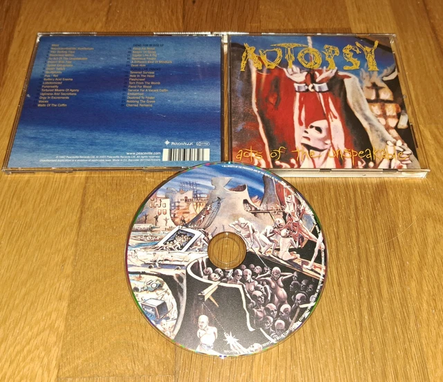 CD AUTOPSY ACTS of the unspeakable DEATH METAL EUR 3,99 - PicClick FR
