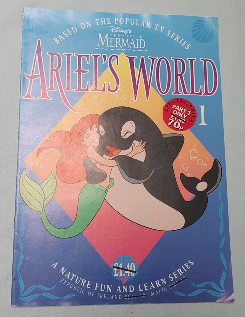 WALT DISNEYS THE Little Mermaid Ariel's World Comic Part 1 - 1994 £1.50 ...