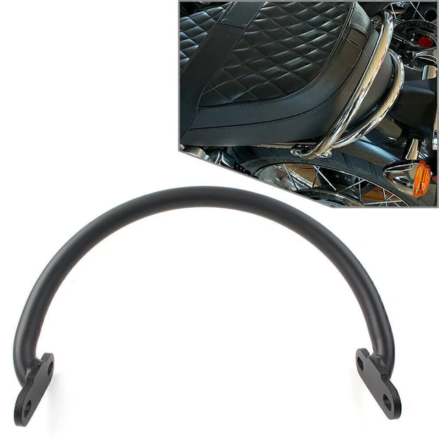 REAR PASSENGER GRAB Rail & Rack Mount for T100 T120 Street Scrambler ...
