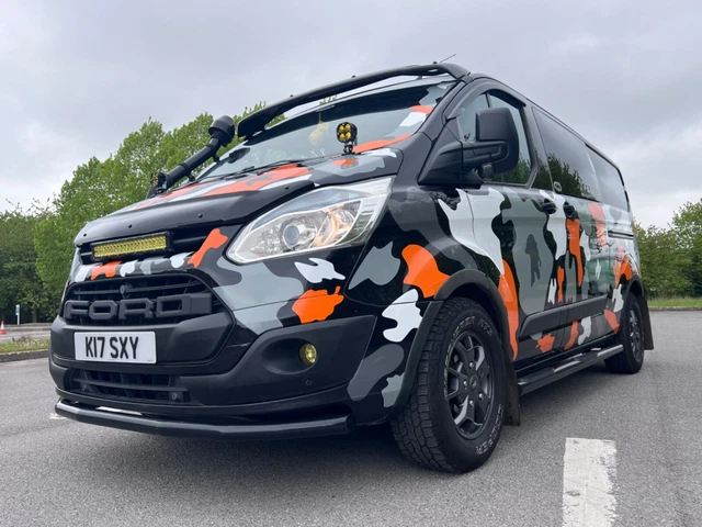 (NO VAT) 2015 FORD TRANSIT CUSTOM LIMITED LWB Swamper Day/Camper van £ ...