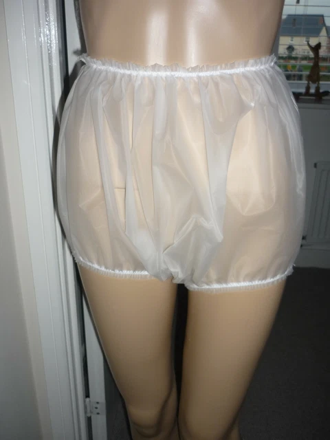 Large Adult Baby Soft Vinyl Plastic Big Panties Knickers Incontinence