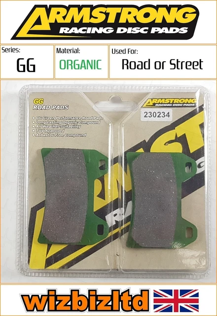 KTM 1290 SUPER Adventure R 2017-2020 [Armstrong Front Brake Pads] [GG ...