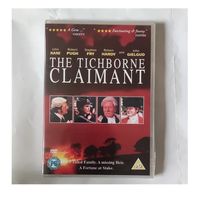 REDBUS THE TICHBORNE Claimant DVD Stephen Fry Robert Hardy PG Region 2 ...