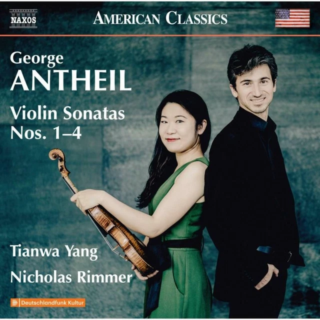 8559937 TIANWA YANG; Nicholas Rimmer George Antheil: Violin Sonatas Nos ...