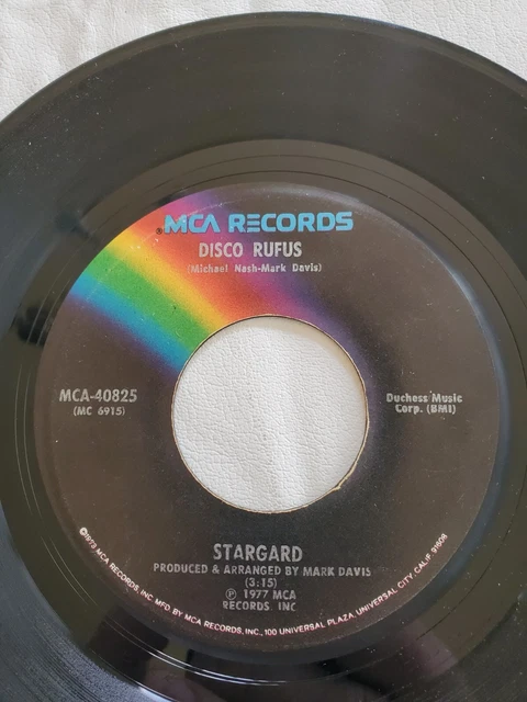 STARGARD DISCO RUFUS / Theme Song From Which Way Is Up 45rpm VG+ Tested ...