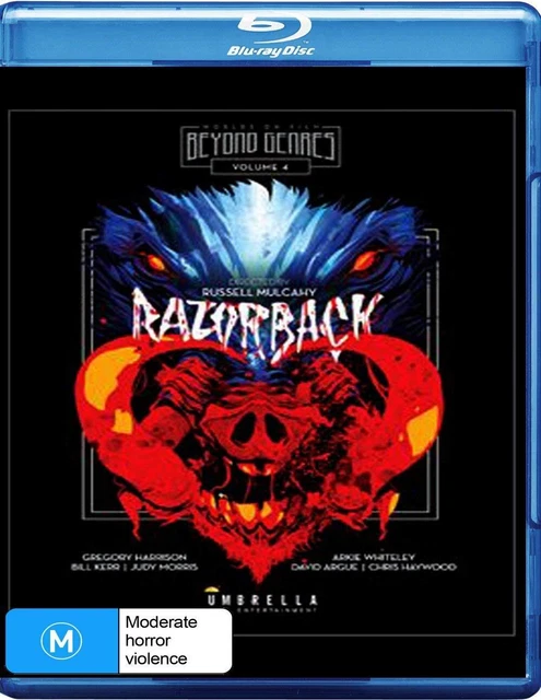RAZORBACK (BLU-RAY) GREGORY Harrison Bill Kerr Arkie Whiteley Chris ...