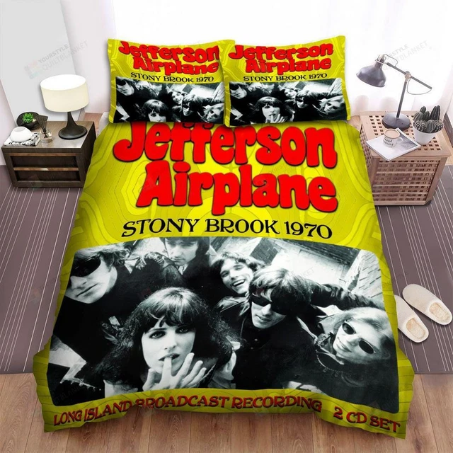 JEFFERSON AIRPLANE BAND Stony Brook 1970 Album Cover Quilt Duvet Cover ... JEFFERSON AIRPLANE BAND Stony Brook 1970 Album Cover Quilt Duvet Cover ...
