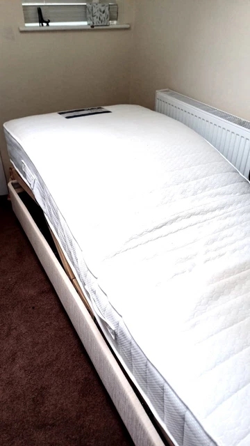 ADJUSTABLE ELECTRIC BED with Dreams Body Response Mattress & Bed Rail £ ...