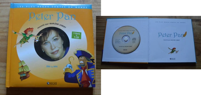 LIVRE CD MARLÈNE Jobert Peter Pan, éditions Atlas, 2004 EUR 3,50 - PicClick FR