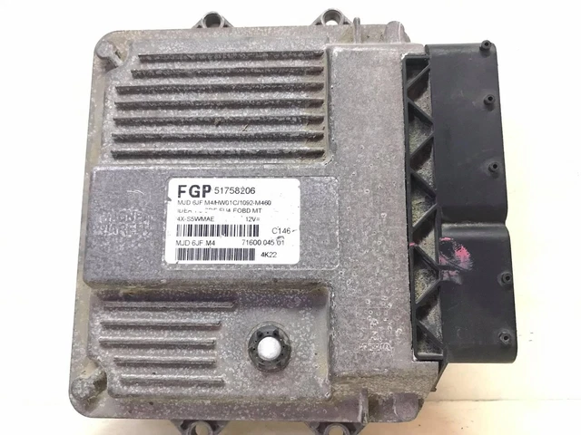 CENTRALINA MOTORE PER FIAT Idea 1° Serie MJD 6JF.M4 Diesel 1300 (03>05 ...