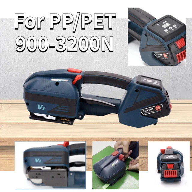 ELECTRIC PACKER BALER Hot-melt Strapping PET/PP Belt Binding Machine ...