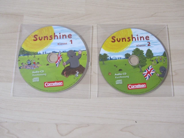 *82* 2 CORNELSEN Audio-Cds Kurzfassung Englisch Sunshine Klasse 1 Und Klasse 2 EUR 1,00 ...