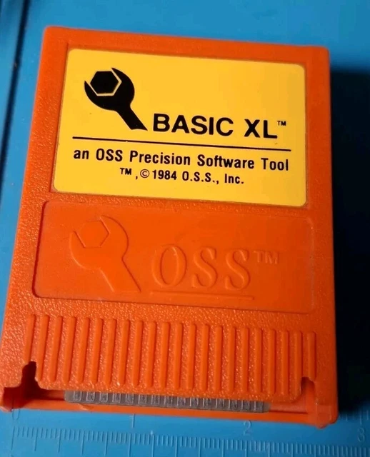 ATARI OSS PRECISION Software Tool Basic XL Cartridge – Rare Collector🔥 RARE! 🔥 EUR 150,00 ...