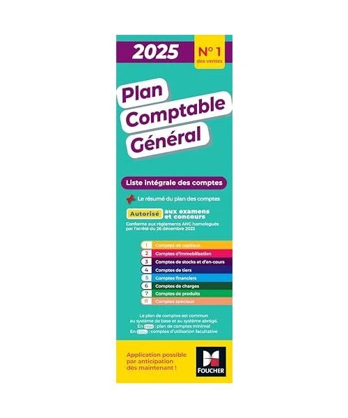 PLAN COMPTABLE GÉNÉRAL - PCG - 2025, Paugam, Sébastien EUR 9,90 - PicClick FR