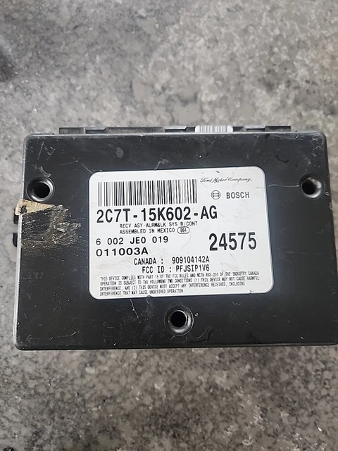 02-03 FORD F250 F350 Anti Theft Keyless Body Computer Module 2C7T ...