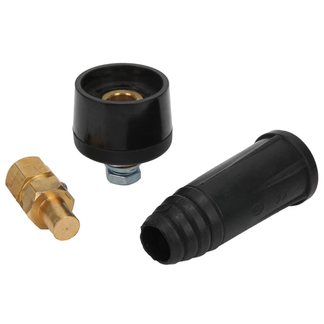 QUICK CONNECTOR SOCKET And Plug Electric Welding Cable Connect Fittings ...