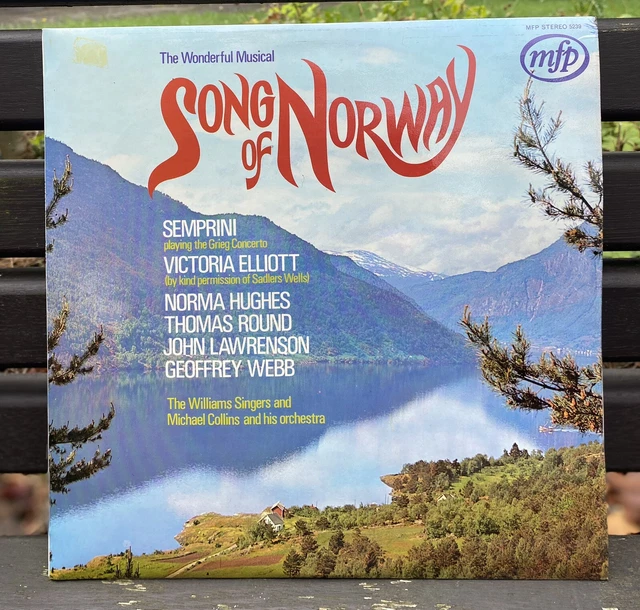 SONG OF NORWAY - Cast Recording - Excellent Condition LP Record MFP ...