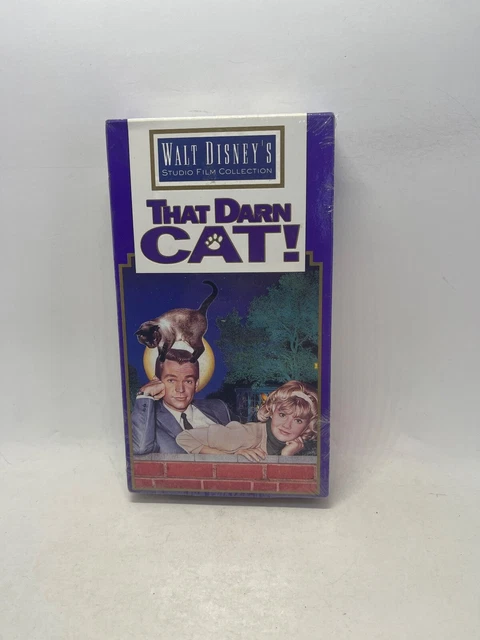 THAT DARN CAT! Walt Disney's Studio Film Collection (VHS, 1996) New ...