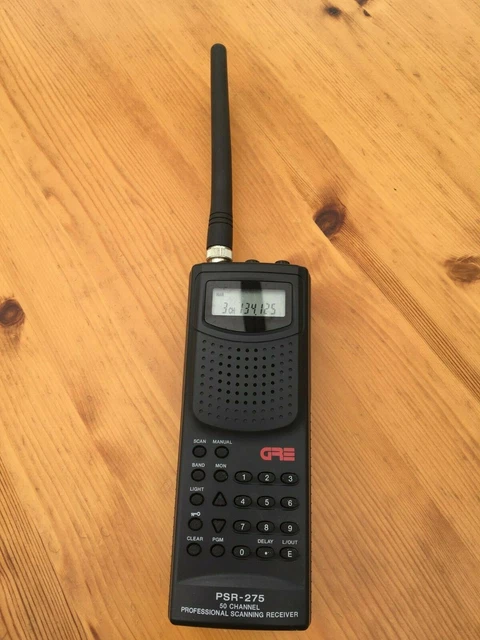 GRE PRS-275 50 Channel Professional Radio Scanner £40.00 - PicClick UK