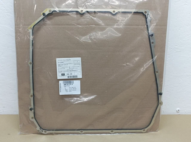 GENUINE VOLKSWAGEN AUDI Dsg Transmission Oil Sump Gasket 0B5321371F £30 ...
