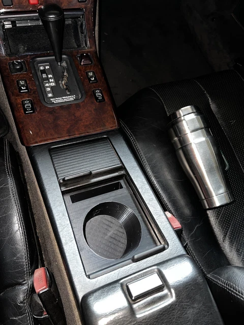 MERCEDES SL R129 Becherhalter mit Beleuchtung Cupholder Vormopf ...