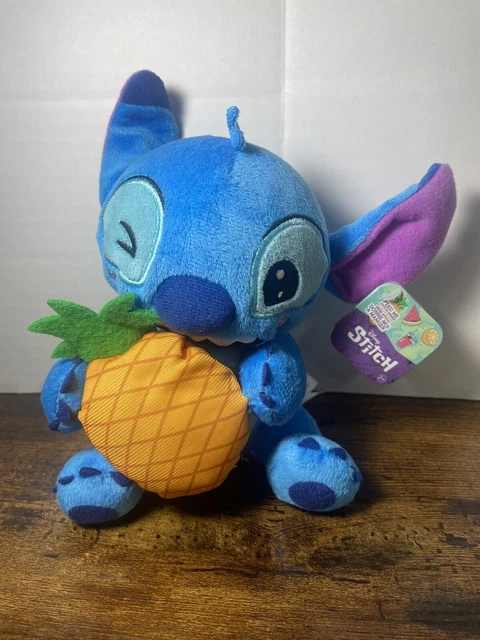 DISNEY STITCH FEED Me Series 7" with Pineapple Plush Toy Stuffed Animal ...