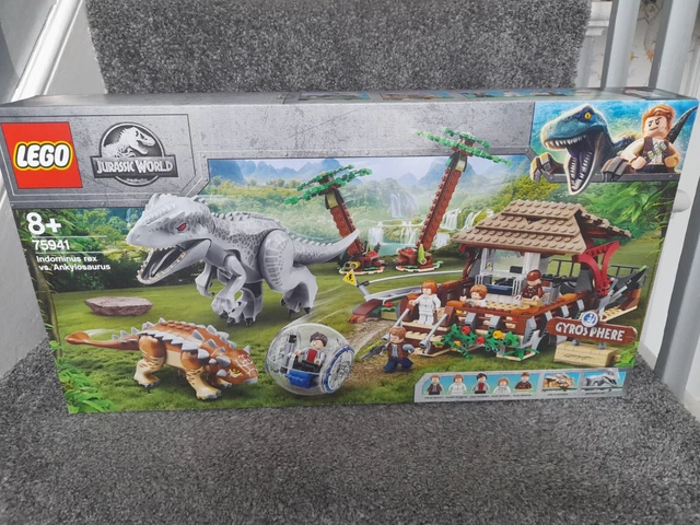 LEGO JURASSIC WORLD: Indominus Rex vs. Ankylosaurus 75941 NEW £129.80 ...