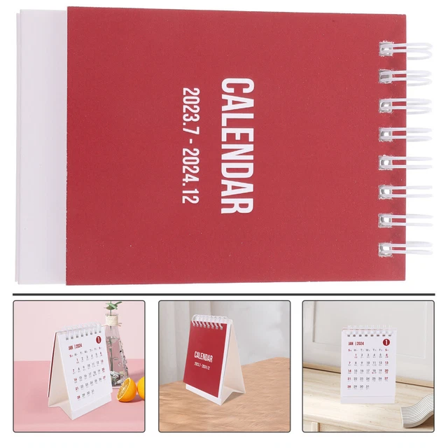 OFFICE DESK CALENDAR Small 2023 2024 Calendar Office Table Calendar ...