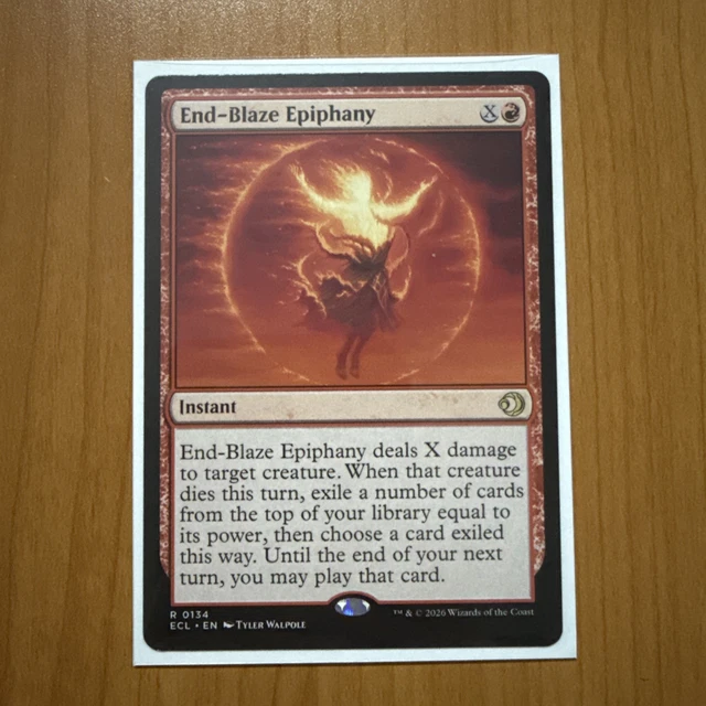END BLAZE EPIPHANY - Lorwyn Eclipsed 2026 - N/M - MTG Magic The ...