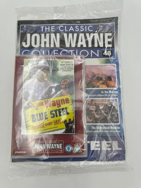 THE CLASSIC JOHN Wayne Collection DVD & Magazine Issue 48 - Blue Steel ...