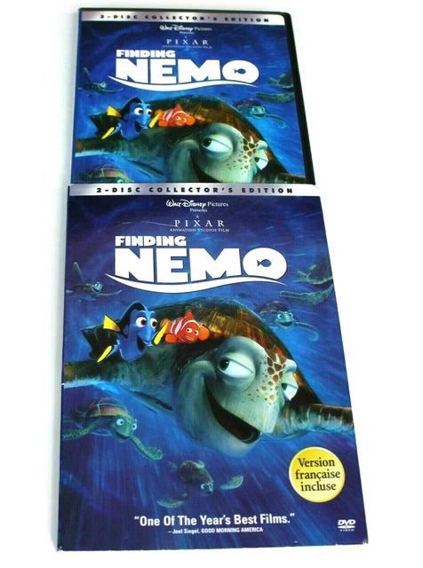 FINDING NEMO 2 Disc Collectors Edition DVD 2003 Bilingual Version ...