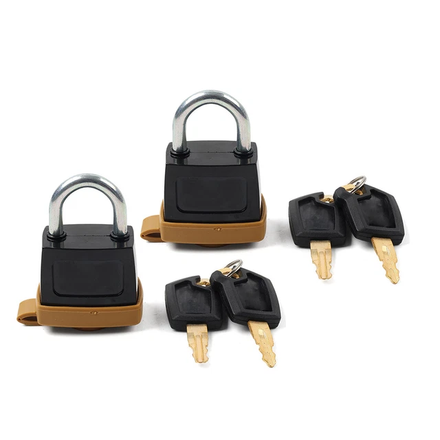 CATERPILLAR CAT 5P8500 5P8501 246-2641 Padlock & 2 Keys - 2 Fuel Cap ...