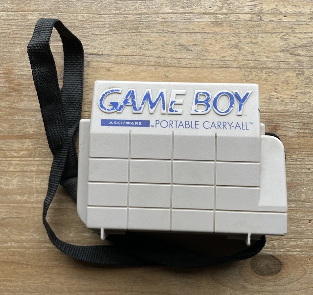 ASCII PORTABLE CARRY-ALL Official Nintendo Gameboy DMG Hard Travel Case ...