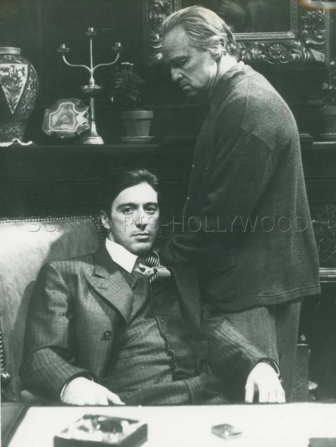 MARLON BRANDO AL Pacino The Godfather 1972 Photo Original #13 EUR 39,99 ...