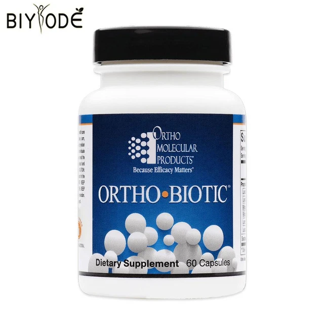 ORTHO MOLECULAR PRODUCTS - Ortho Biotic 60 Probiotic Capsules £6.61 - PicClick UK