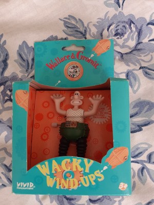 RARE VINTAGE WALLACE and Gromit Wacky Windup Wallace Wrong Trousers ...