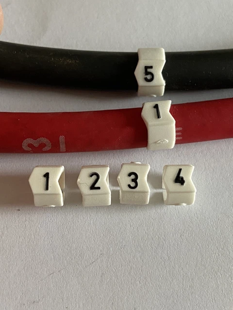 ROVER CLASSIC MINI Ignition / Plug Lead Markers Labels Clip On Mpi Spi ...