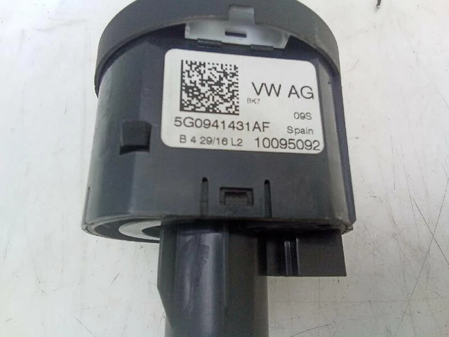 5G0941431AF COMMUTATEUR POSITION éclairage pour SEAT IBIZA (6J) (03 12 ...
