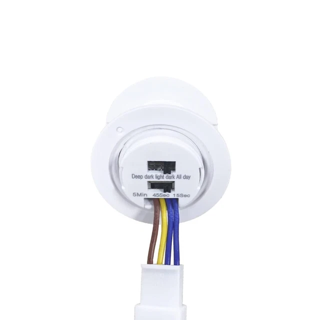 PC MOTION SENSOR Light Switch Copper PIR Smart Detection Detector ...