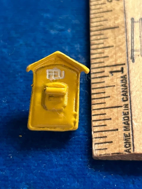 FIRE ALARM BOX yellow 3d Firefighter Fireman Lapel Pin $12.99 - PicClick CA