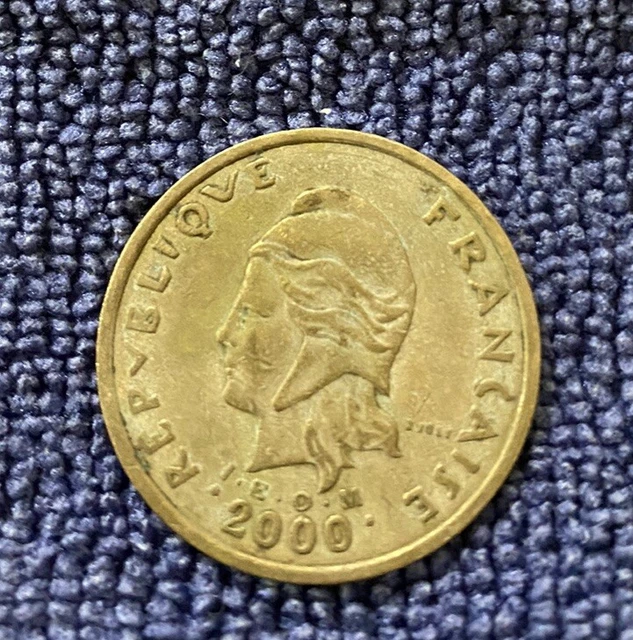 (H204-89) 2000 NEW Caledonia 100 Franc Coin (CN) $25.00 - PicClick AU