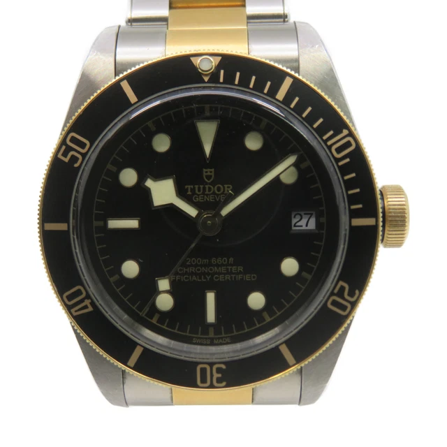 OROLOGIO TUDOR BLACK BAY S&G Automatico Oro Giallo 18K Acciaio Inox ...