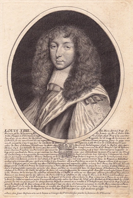 17TH PORTRAIT OF Louis XIV Young King of France Versailles Louis ...