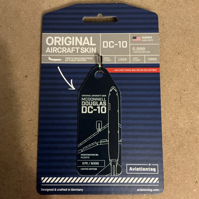 AVIATIONTAG | UNITED Airlines Douglas Dc10 N326Fe Ex G-Bgxg | Msn 47813 ...