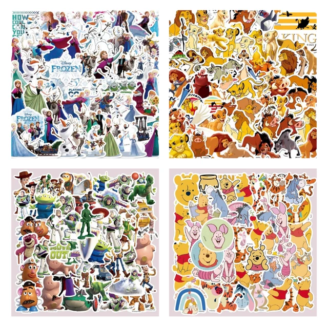 DISNEY STICKERS BIG Collection!!! Princess Frozen Lion King Princess ...